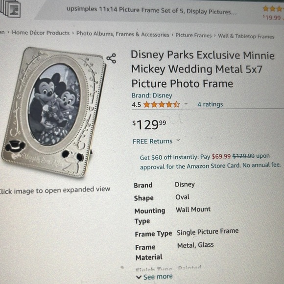 Disney | Accents | Disney Park Exclusive New In Box Disney Mickey And ...